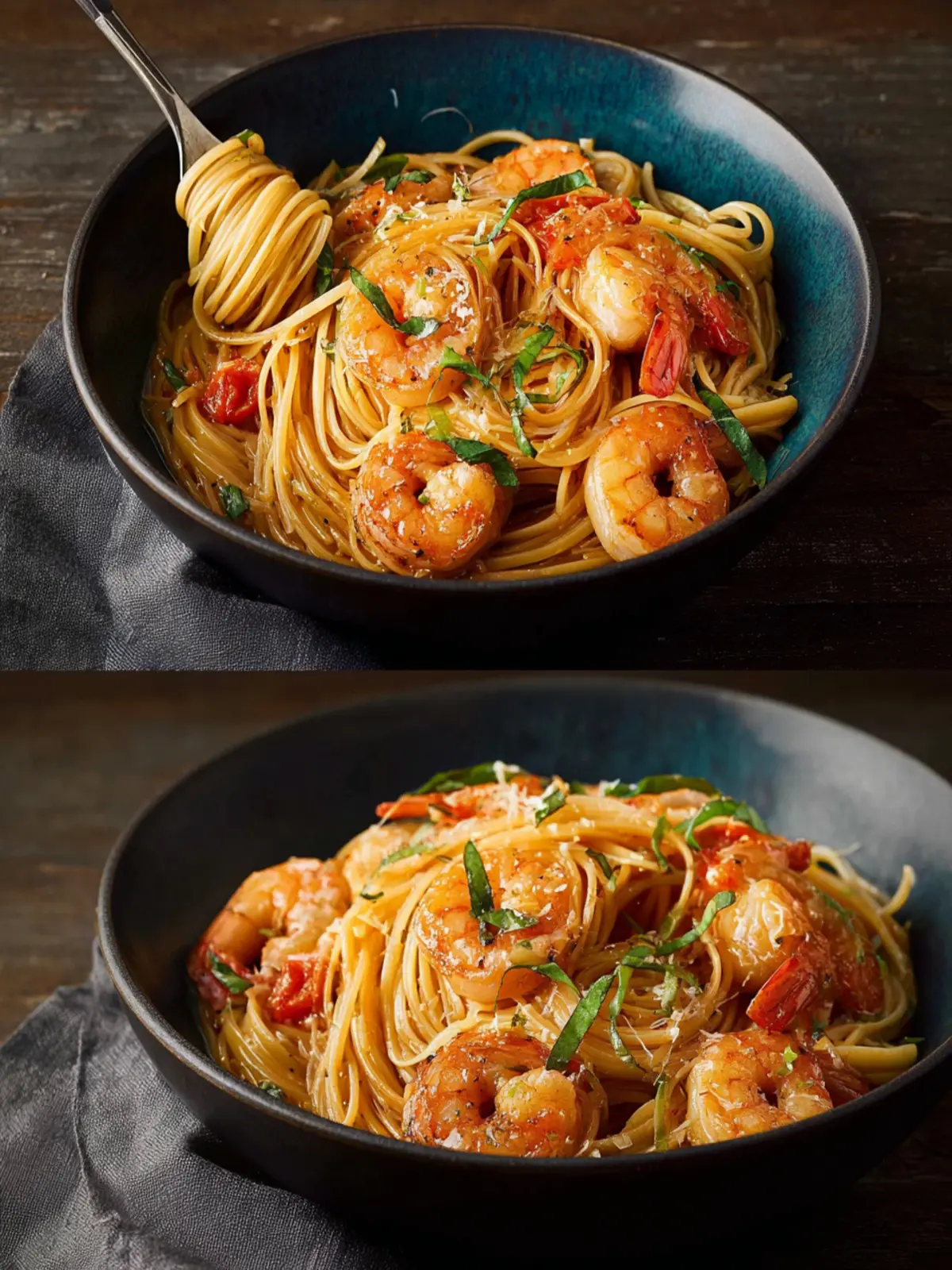 easy shrimp pasta